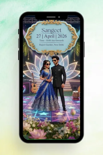 A Promise for a Lifetime – AI Wedding Invitation